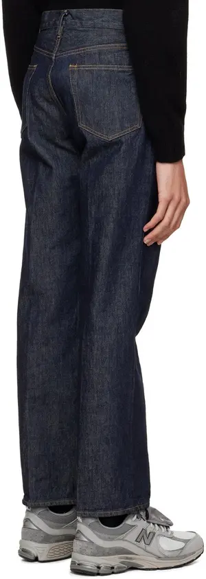 Auralee Regular Fit Jeans - Black