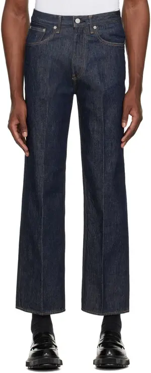 Auralee Regular Fit Jeans - Black