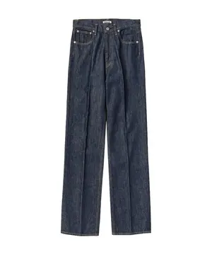 Auralee Hard Twist Denim 5p Pants - Black