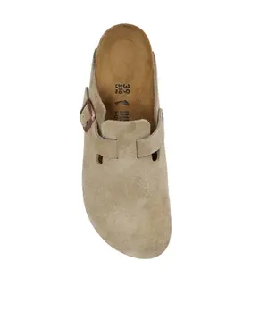 BIRKENSTOCK Boston Buckle-fastening Slides - Brown