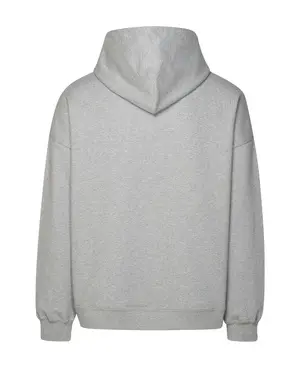 Gcds Flocked Logo Drawstring Hoodie