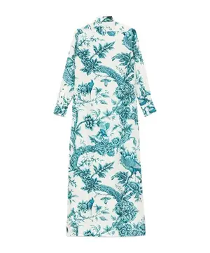 F.R.S FOR RESTLESS SLEEPERS Antea Floral Print Maxi Dress - Blue