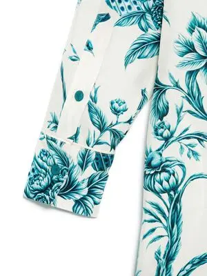 F.R.S FOR RESTLESS SLEEPERS Antea Floral Print Maxi Dress - Blue