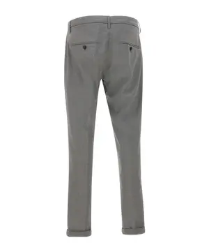 DONDUP Gaubert Slim Fit Stretch Wool Trousers - Grey