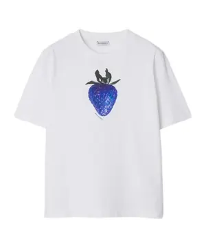 Burberry Strawberry Print T-shirt - No