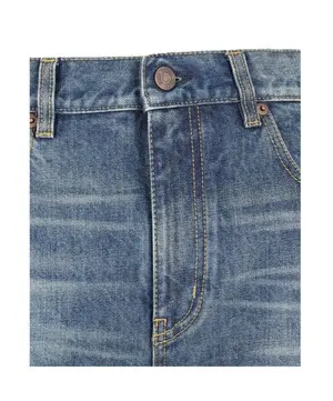 Chloé Logo Patch Straight-leg Jeans - No