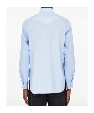 MAISON MARGIELA Striped Shirt - Blue