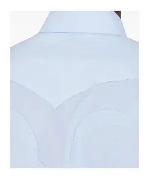 MAISON MARGIELA Striped Shirt - Blue