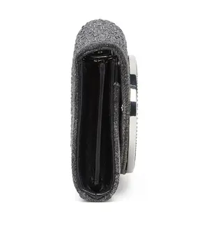 DIESEL® 1dr Crystal Embellished Denim Wallet