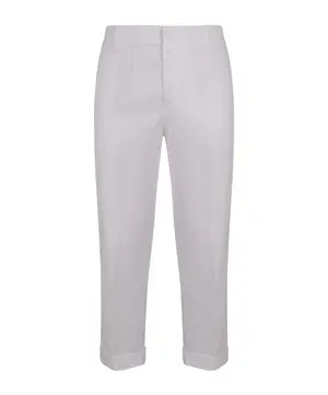 DONDUP Zyan Cotton Trousers - Gray