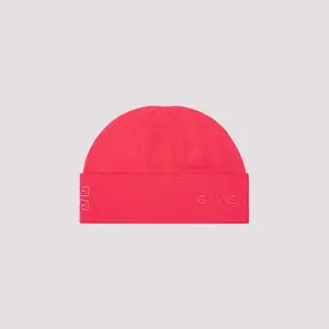 Givenchy Logo Embroidered Beanie