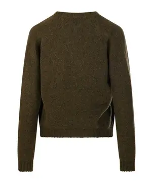 ROBERTO COLLINA V-neck Long Sleeve Sweater