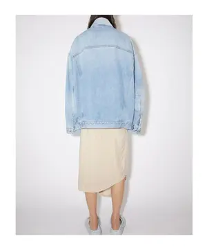Acne Studios Flap-pocketed Buttoned Denim Jacket