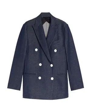 Max Mara Double-breasted Slim Fit Blazer
