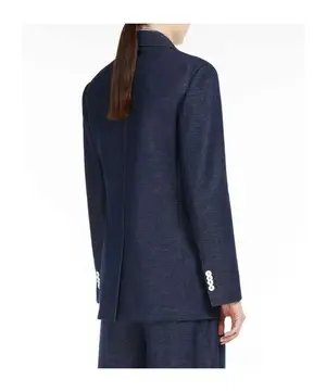 Max Mara Double-breasted Slim Fit Blazer