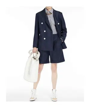 Max Mara Double-breasted Slim Fit Blazer