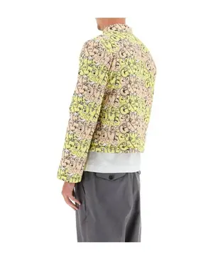 Comme Des Garçons Logo-print Padded Jacket