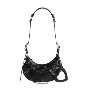 Balenciaga Le Cagole Xs Zipped Shoulder Bag - Black