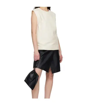 Loulou De Saison Ostrich-effect Zip Top