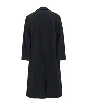 MAISON MARGIELA Panelled Long Sleeve Trench Coat - Black