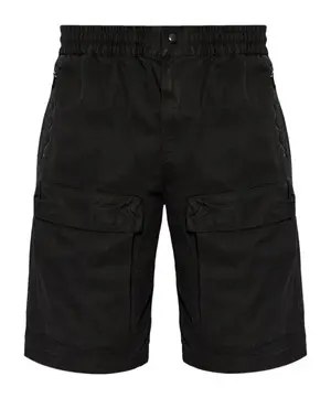 DIESEL® Cargo Shorts With Zippered Pockets - Black