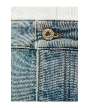Loewe High Waisted Wide Leg Jeans - Blue