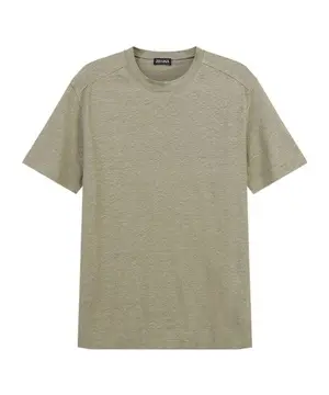 ZEGNA Linen Short-sleeved T-shirt