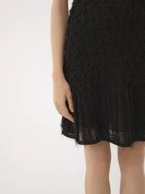 Chloé Lace Detailed Flared Mini Dress