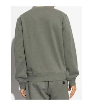 Dolce & Gabbana Dolce Gabbana Logo Plaque Sweatshirt - Grey