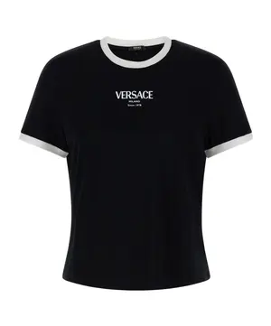 Versace Crewneck T-shirt - Black