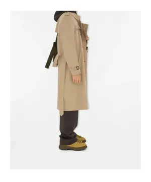 Burberry Double Breasted Belted Trench Coat
