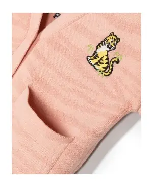 Kenzo Tiger Motif Cotton Cardigan