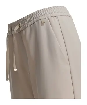 Herno Drawstring Straight Leg Trousers