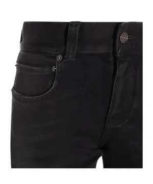 Balenciaga Slim-fit Bootcut Jeans - Black
