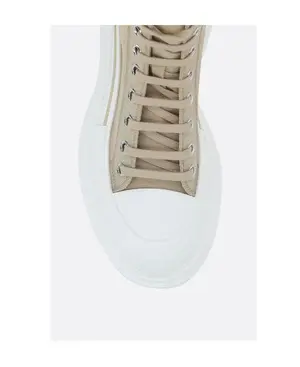 Alexander McQueen Tread High-top Sneakers - Yellow
