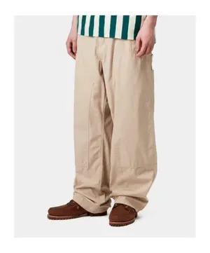 Carhartt Work In Progress Relaxed Straight Fit Double Knee Pants - Nude