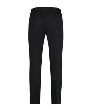 PT TORINO Wool Blend Slacks - Black