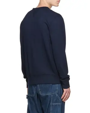 Polo Ralph Lauren Embroidered Logo Crewneck Sweatshirt - Black