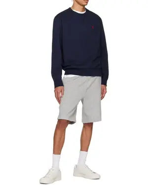 Polo Ralph Lauren Embroidered Logo Crewneck Sweatshirt - Black