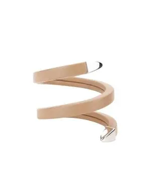 Bottega Veneta Spiralled Wrist Cuff - Yellow