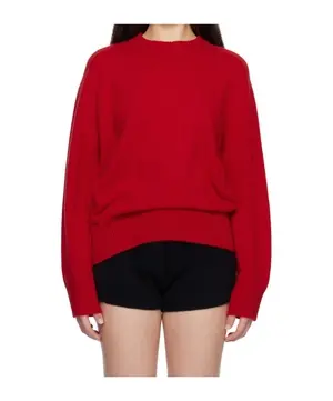 Loulou De Saison Ribbed Cashmere Sweater - Red