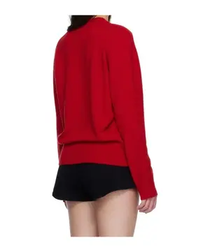Loulou De Saison Ribbed Cashmere Sweater - Red