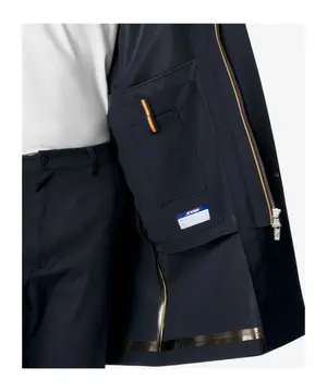 K-WAY Poirol Water-repellent Jacket - Blue Depth