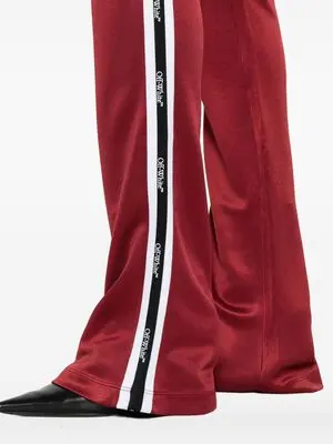 Off-White Stripe Detailed Drawstring Pants
