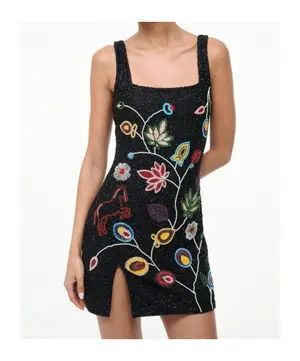 Staud Le Sable Dress Tapestry