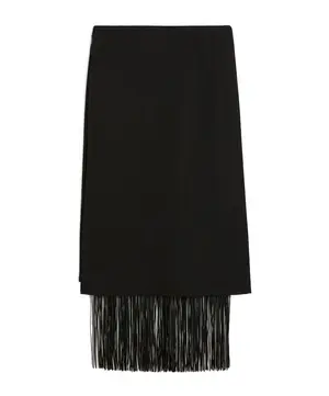 Sportmax Fringed Skirt