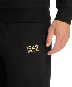 EA7 Hooded Tracksuit With Zipper Opening