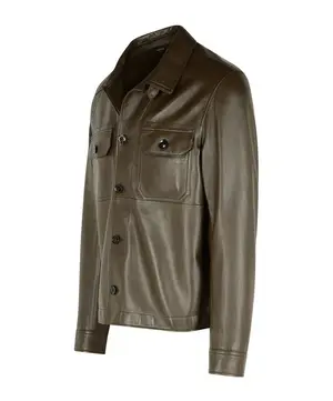 TOM FORD Long-sleeved Leather Jacket