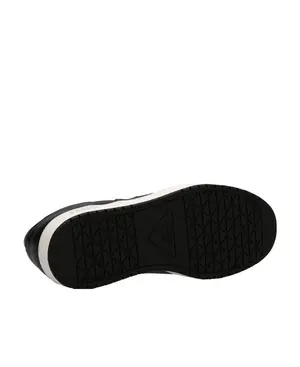 Prada Downtown Leather Sneakers - Black