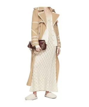 Chloé Shell Stitch Recycled Cashmere Knitted Dress